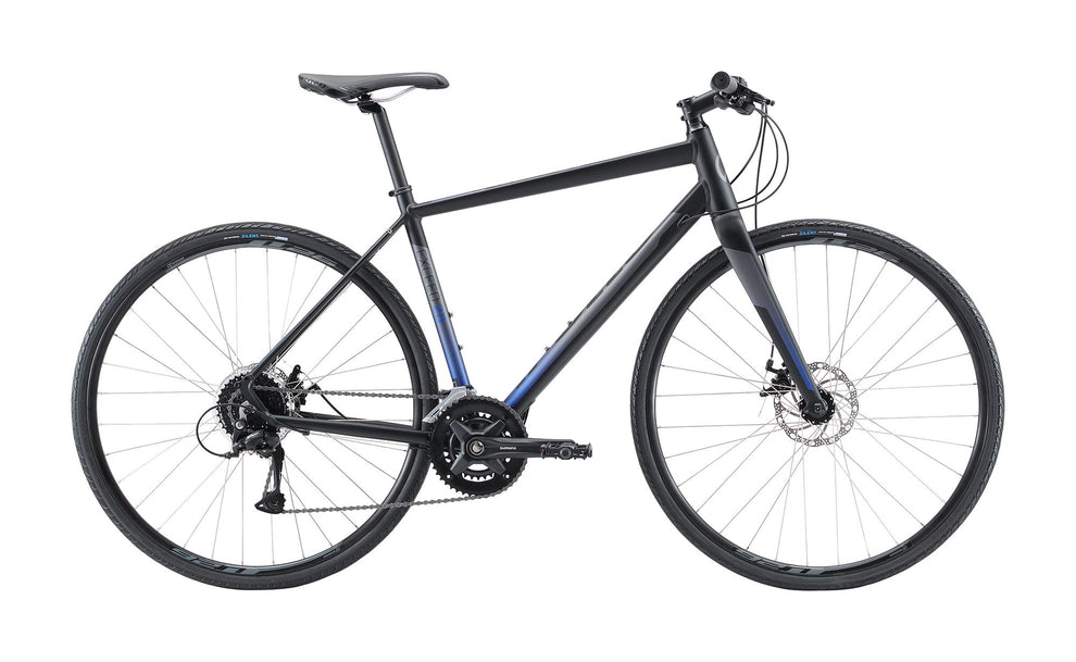 Apollo Exceed 20 Disc - Flat Bar Road Bike (Matte Black / Charcoal / B ...